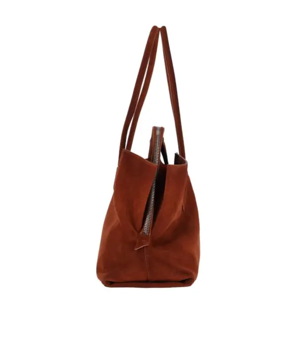 Attico La Passeggiata Medium Top Handle Bag - Brown