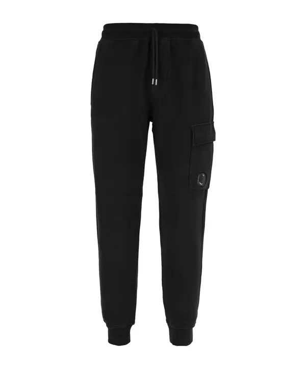 C.P. COMPANY Lens-detail Track Pants - Black
