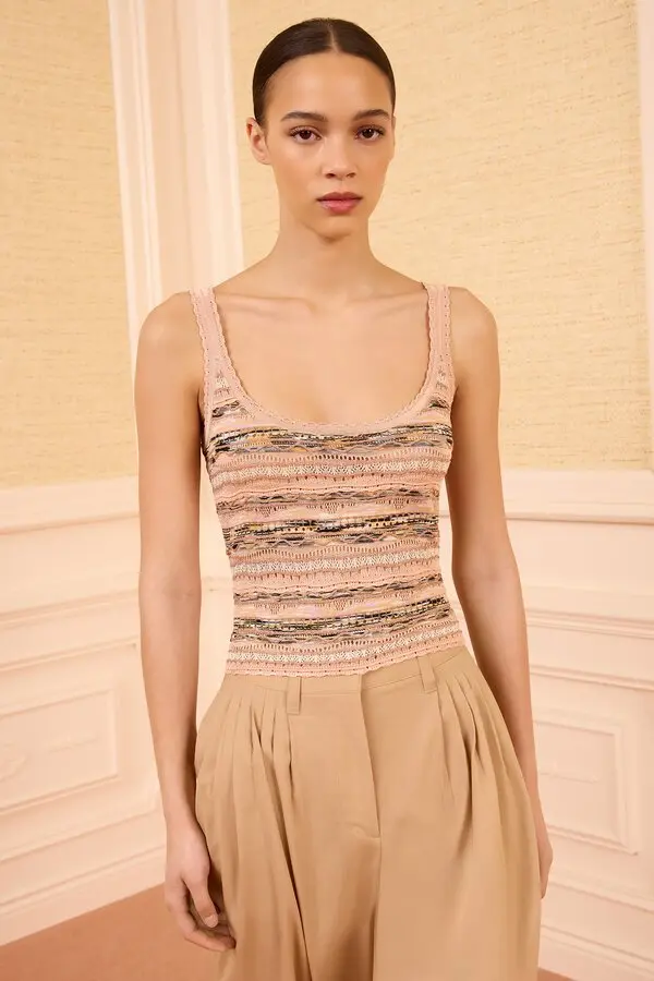 Ulla Johnson Clotilde Tank Dress - Hibiscus