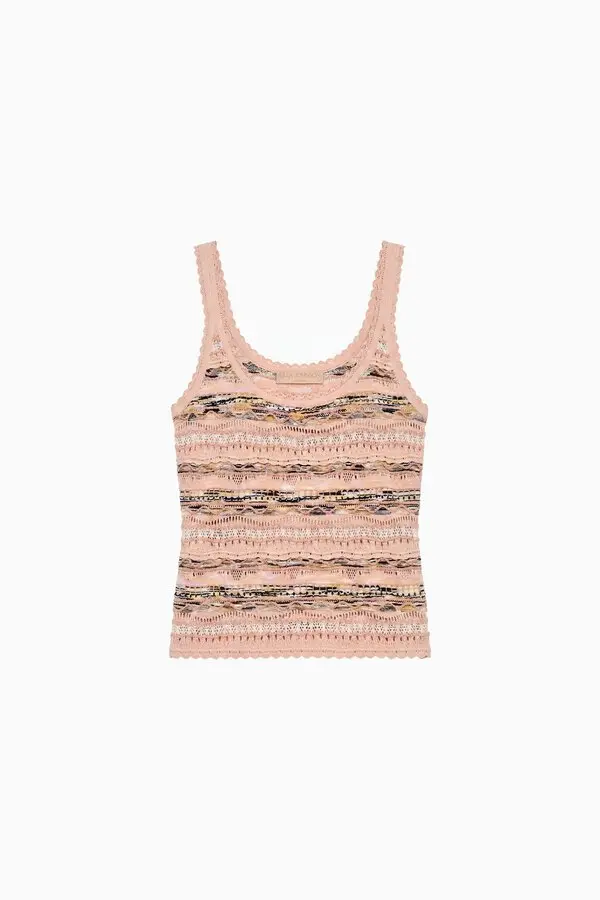 Ulla Johnson Clotilde Tank Dress - Hibiscus