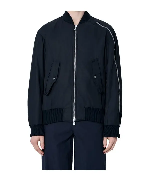 Dries Van Noten Zipped Bomber Jacket