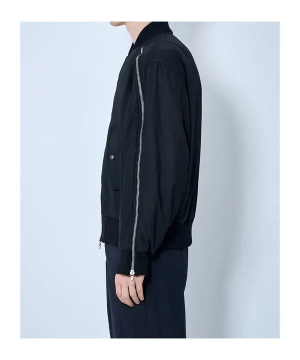 Dries Van Noten Zipped Bomber Jacket