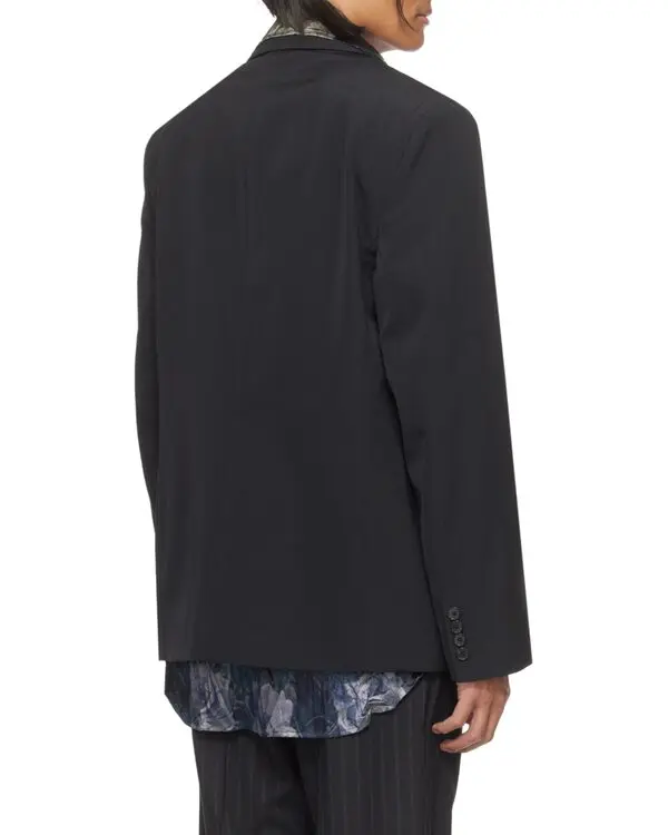 Acne Studios Single-breasted Notched Blazer