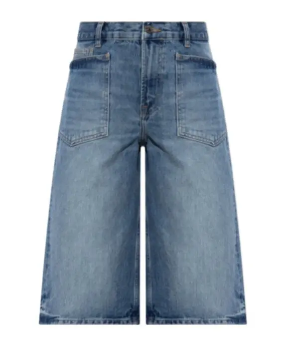 Samsøe Samsøe Saveyra Denim Bermuda Shorts - No