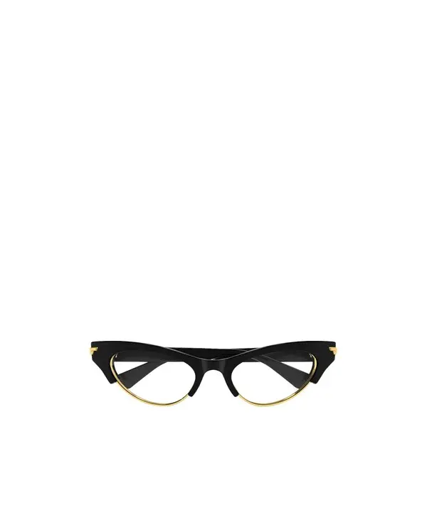 Bottega Veneta Cat Eye Eyeglasses - Black