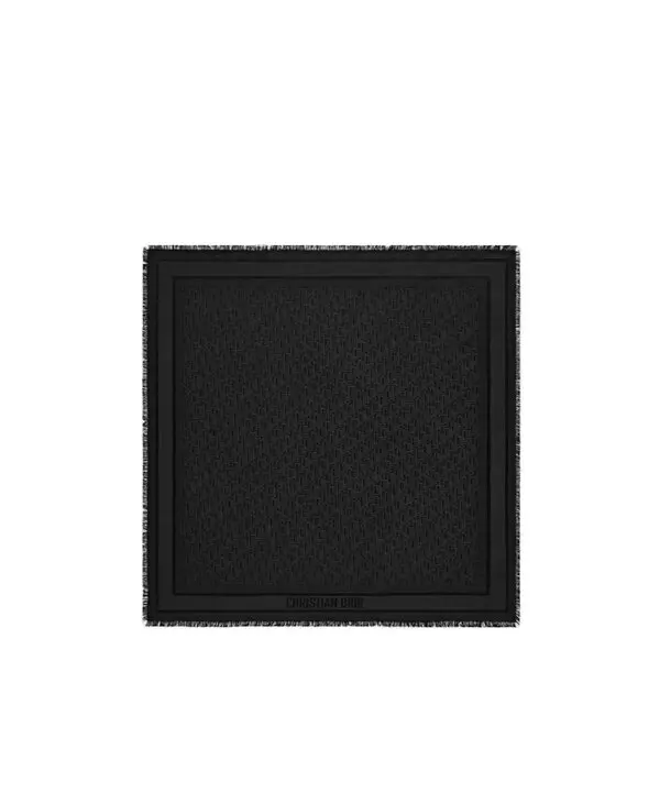 Dior Oblique Shawl - Black
