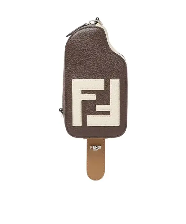 Fendi Cremino Crossbody Bag - Brown