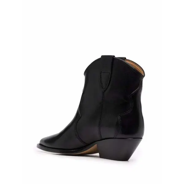 Isabel Marant Étoile Dewina Pointed Toe Ankle Boots - Black
