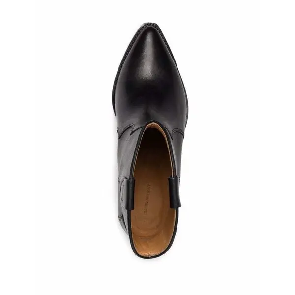Isabel Marant Étoile Dewina Pointed Toe Ankle Boots - Black