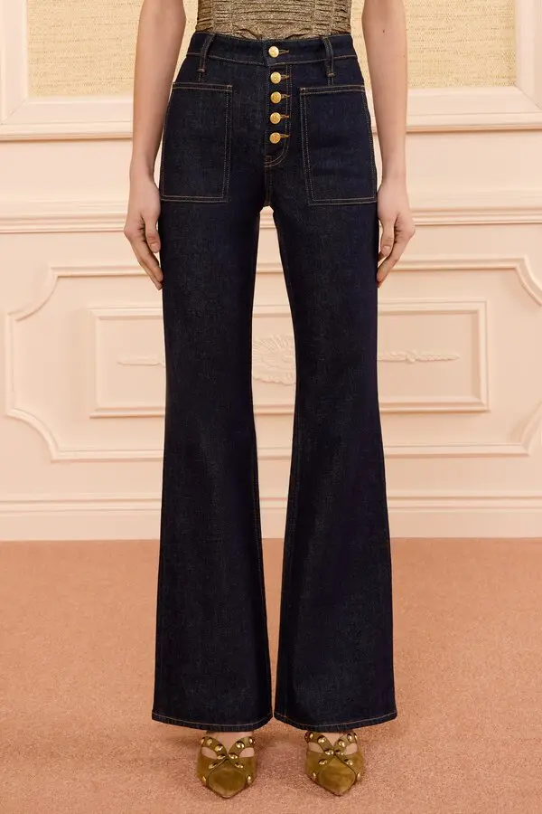 Ulla Johnson The Lou Stretch Jean - Tigris