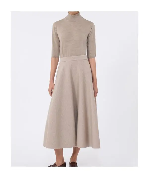 Max Mara High-neck Short-sleeve Knitwear