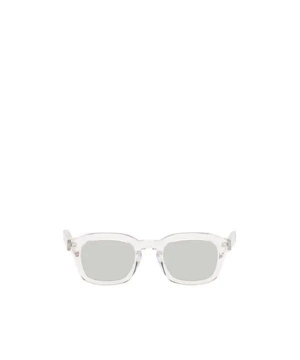 Thom Browne Square Frame Sunglasses - Transparent