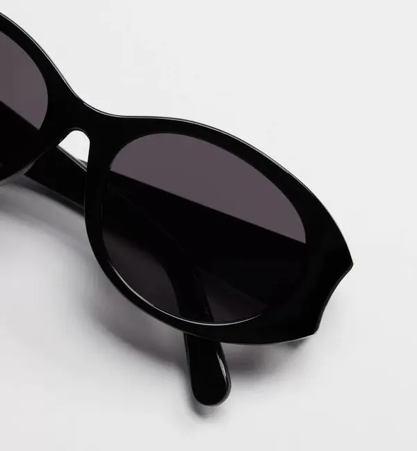 Dior Full-rimmed Oval Sunglasses With Gold Tone Cd Logo