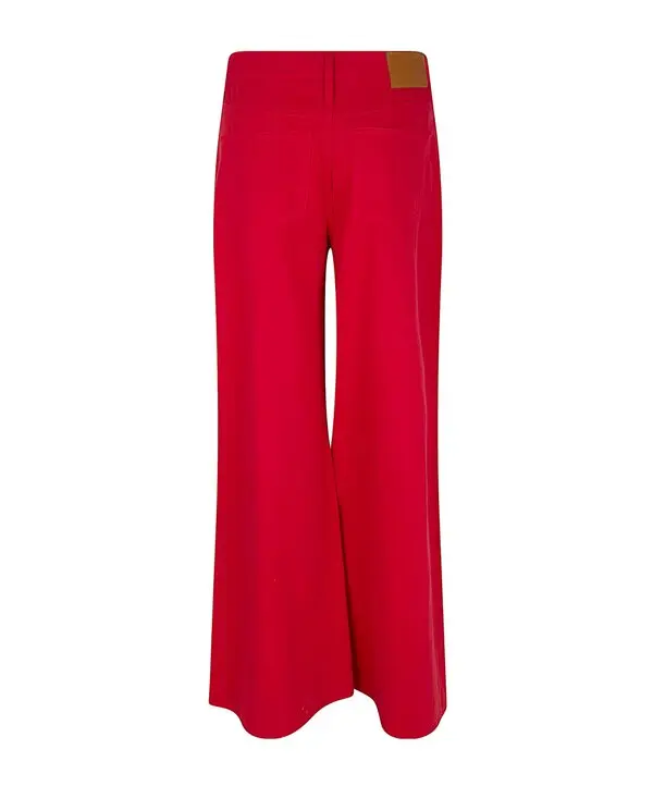 Polo Ralph Lauren Logo Patch Wide-leg Jeans