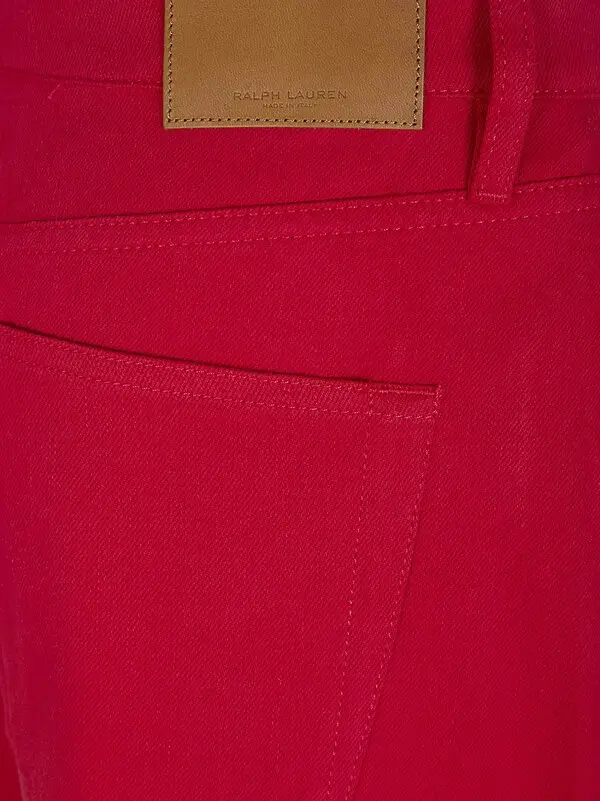 Polo Ralph Lauren Logo Patch Wide-leg Jeans