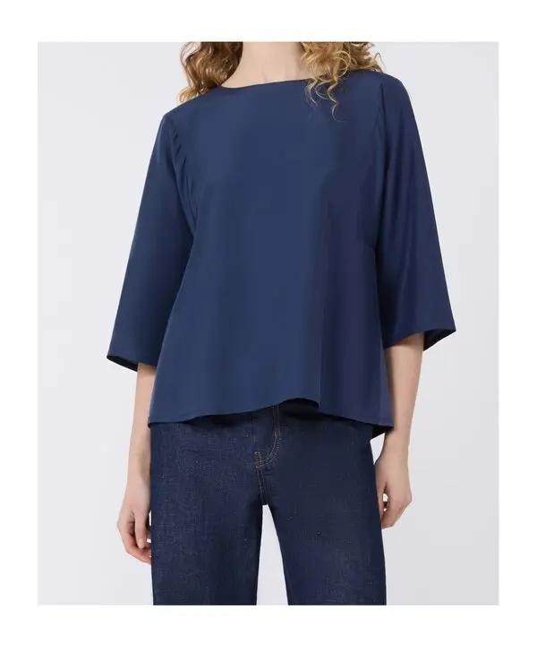 Max Mara Bat-sleeve Blouse