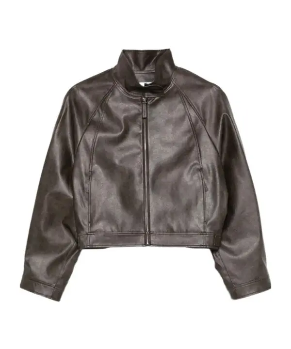 LOW CLASSIC Paneled Leather Jacket