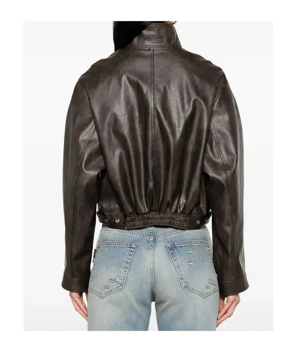 LOW CLASSIC Paneled Leather Jacket