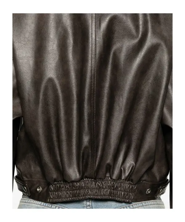LOW CLASSIC Paneled Leather Jacket
