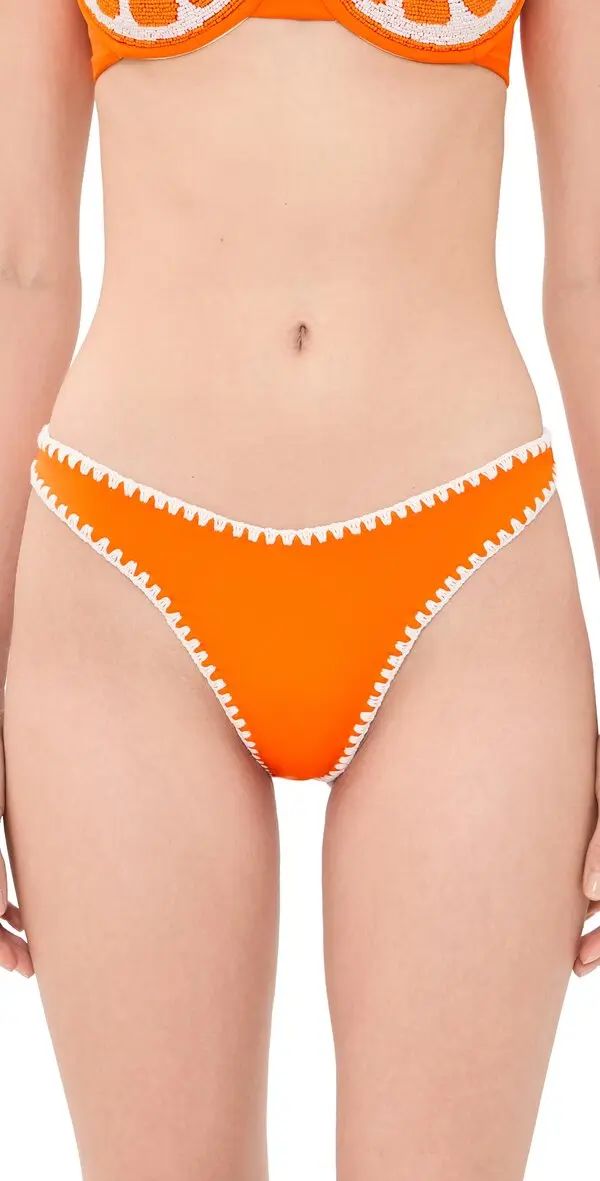 LESLIE AMON Slice Bikini Bottoms