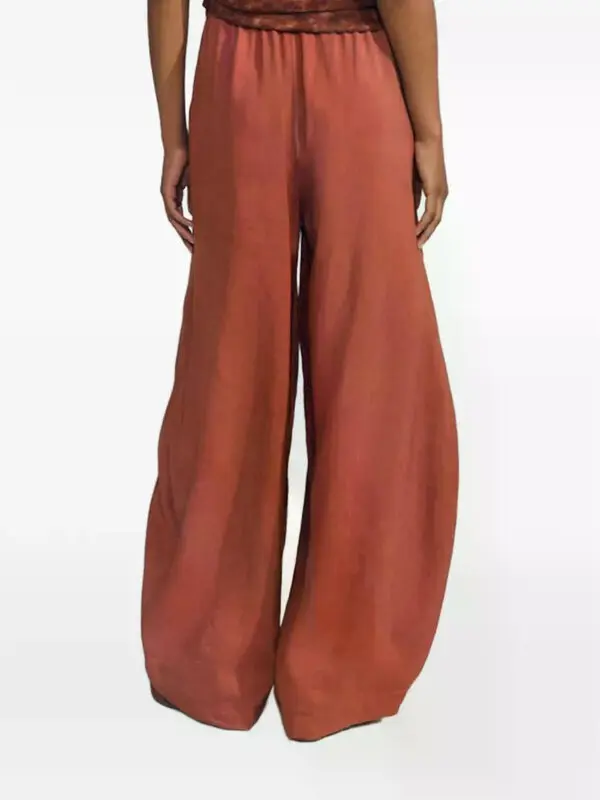 CORTANA Elena Pleated Palazzo Pants
