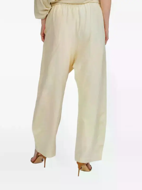 CORTANA Mel Pleated Trousers - Neutrals