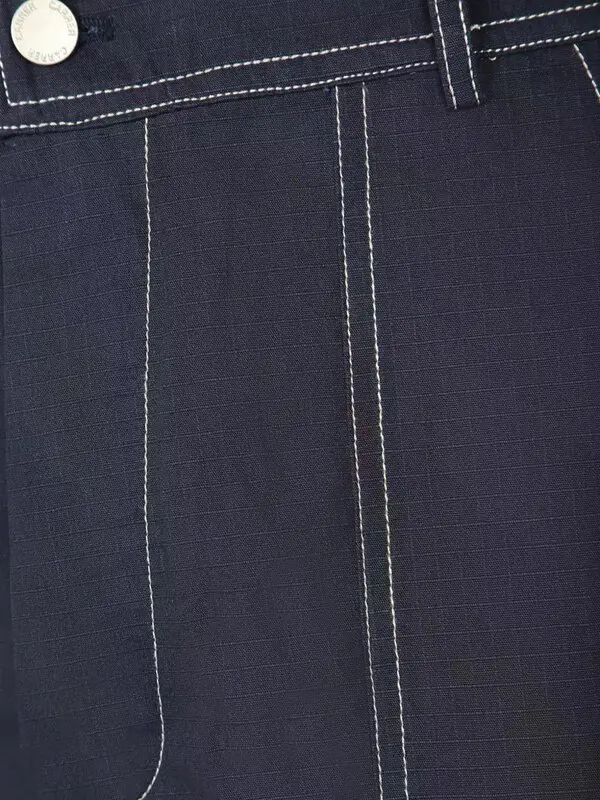 CARRER Contrast-stitch Cargo Pants