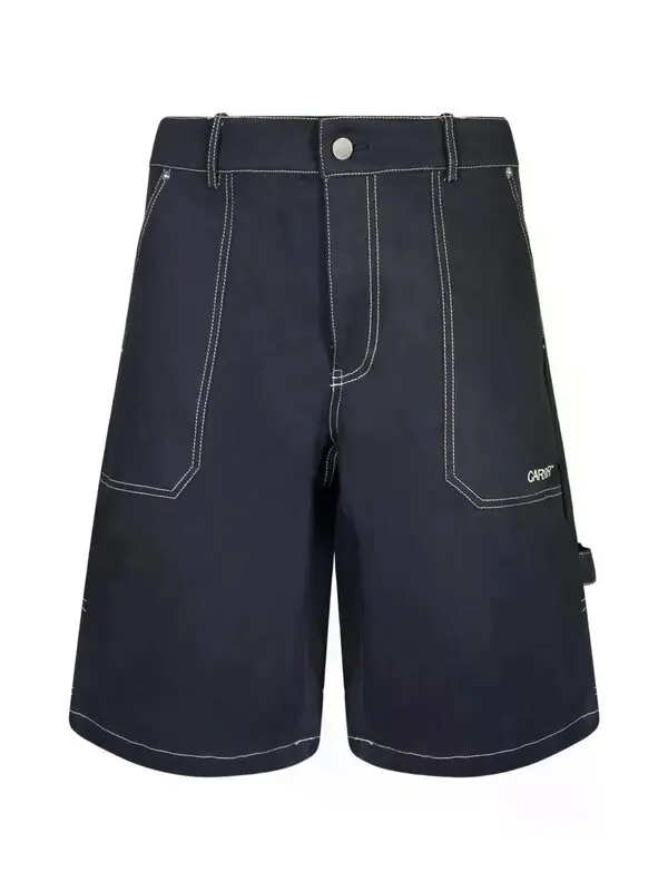 CARRER Contrast Stitch Carpenter Shorts