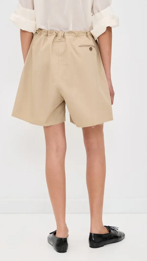 MAISON MARGIELA Drawstring Waist Shorts