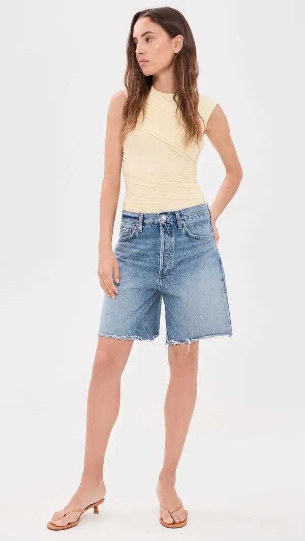 AGOLDE Indra Baggy Denim Shorts