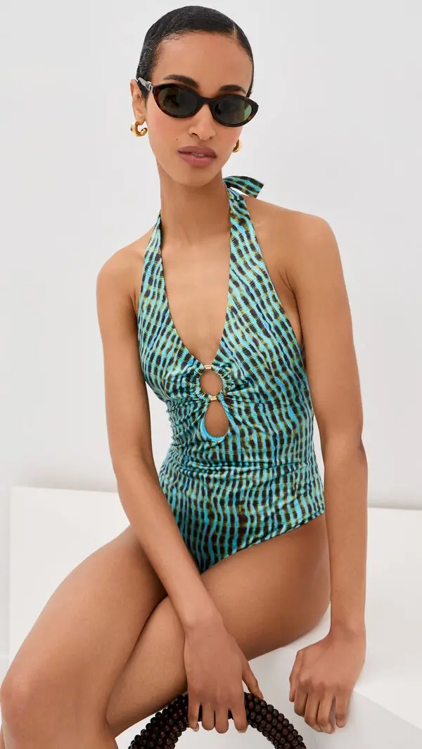 Staud La Jolla One Piece Swimsuit