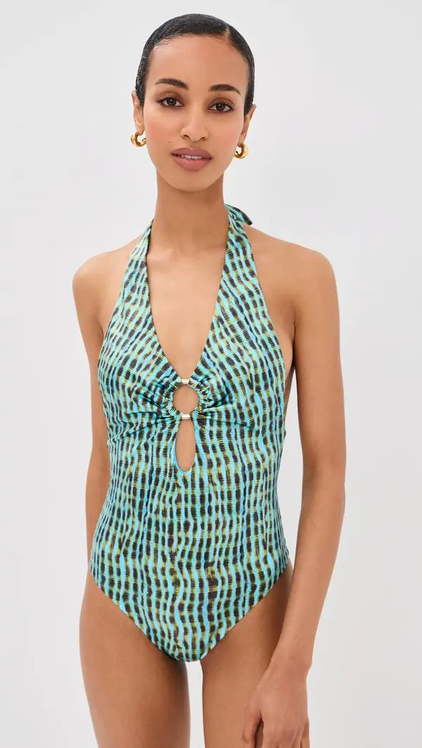 Staud La Jolla One Piece Swimsuit