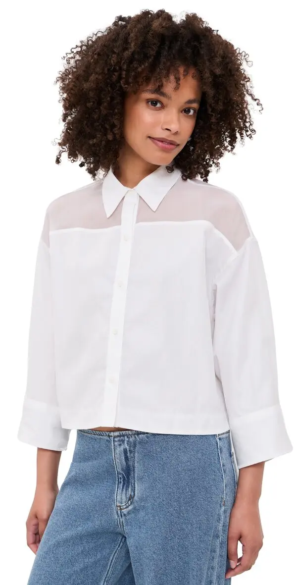 Rag & Bone Elly Shirt - White