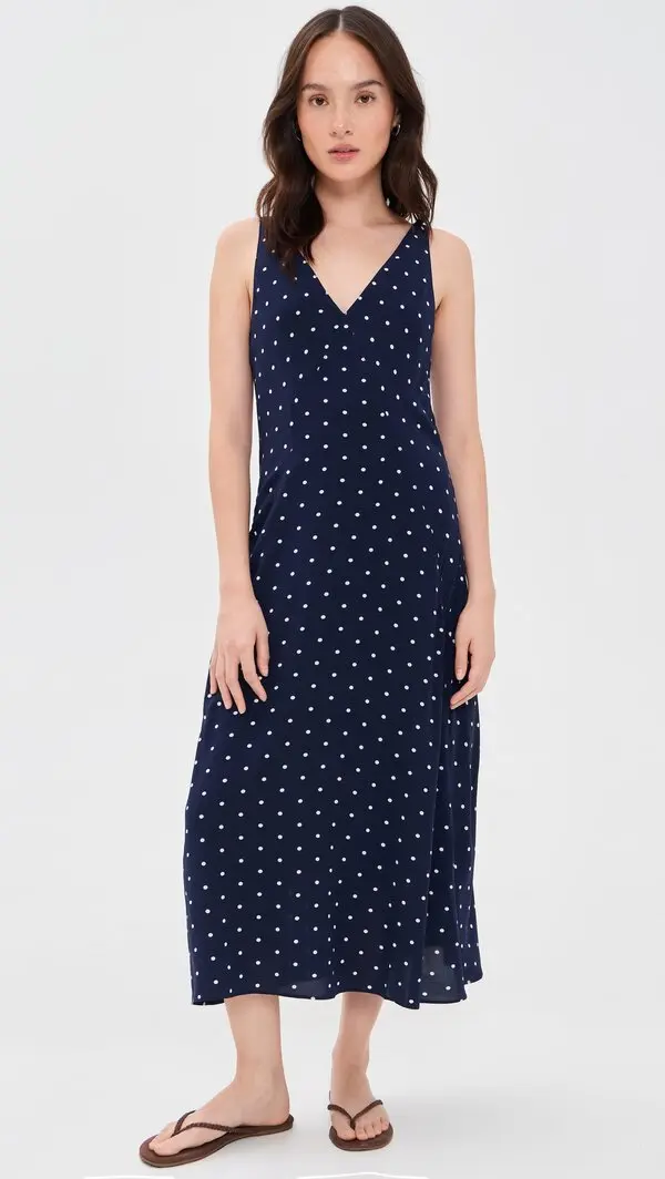 ALEX MILL Flora Dress In Dot