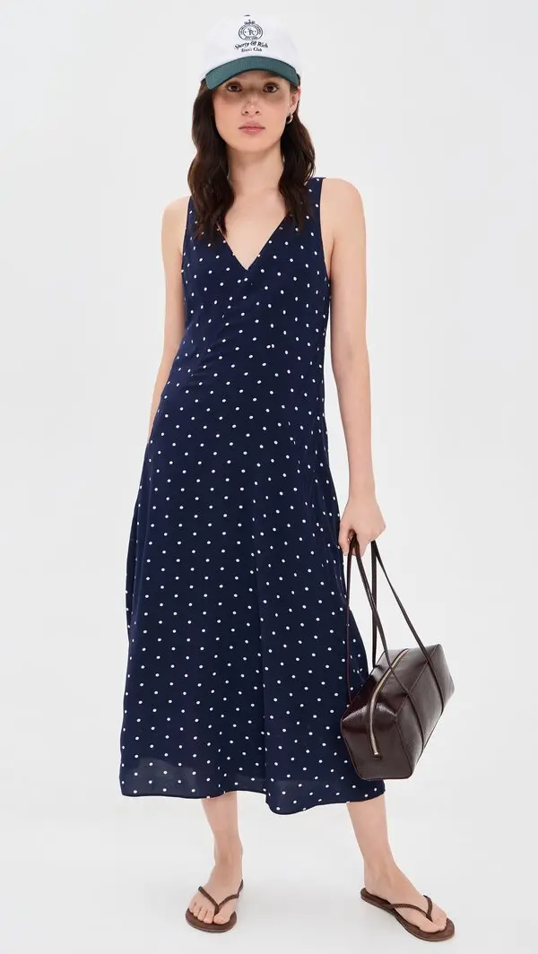 ALEX MILL Flora Dress In Dot