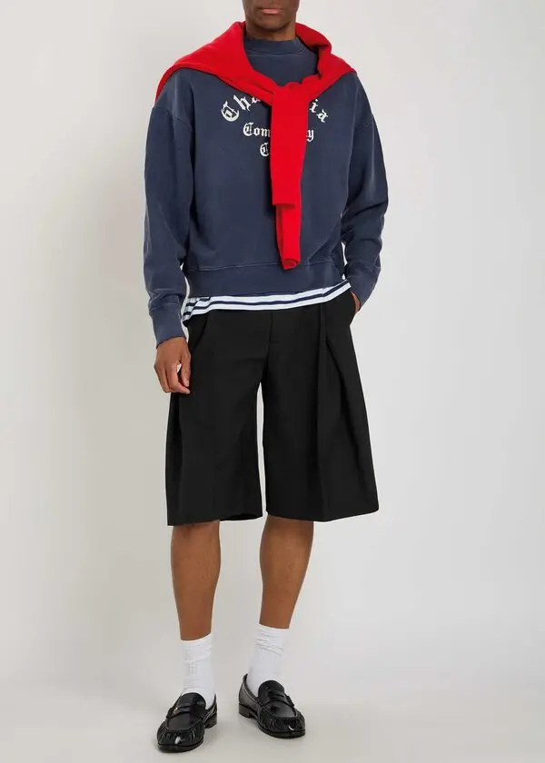 WILLY CHAVARRIA Community Printed Cotton Sweatshirt