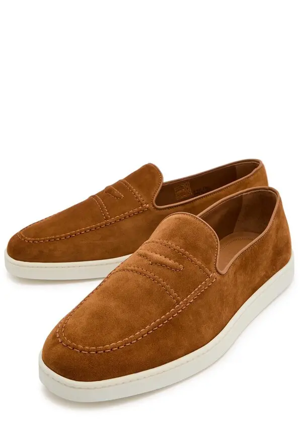 Church's Peebles Suede Loafers - Brown
