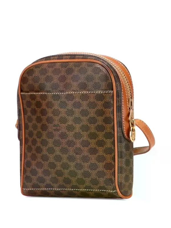 Celine Macadam Coated Canvas Crossbody Bag