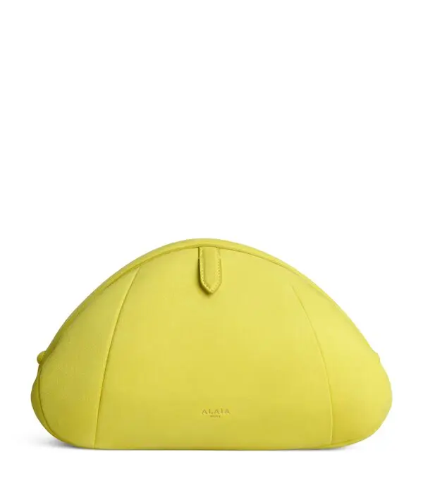 Alaïa Small Suede Purse Clutch Bag