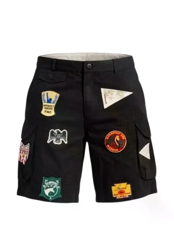 FOUND Patchwork Cargo Shorts