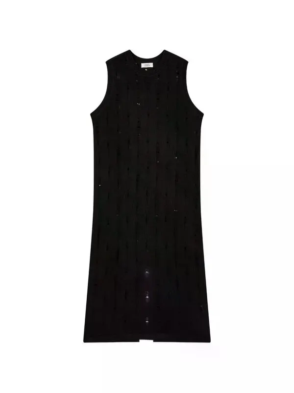 STUDIO TOMBOY Distressed Knit Sleeveless Dress