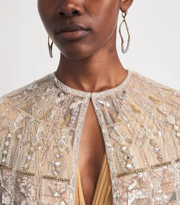 Zuhair Murad Embellished Cape