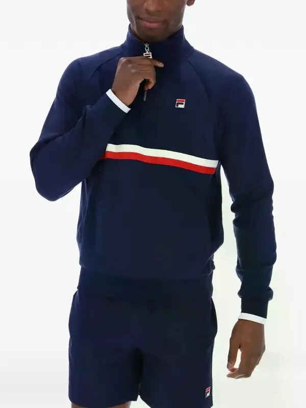 FILA Rolando Logo-patch Sweatshirt