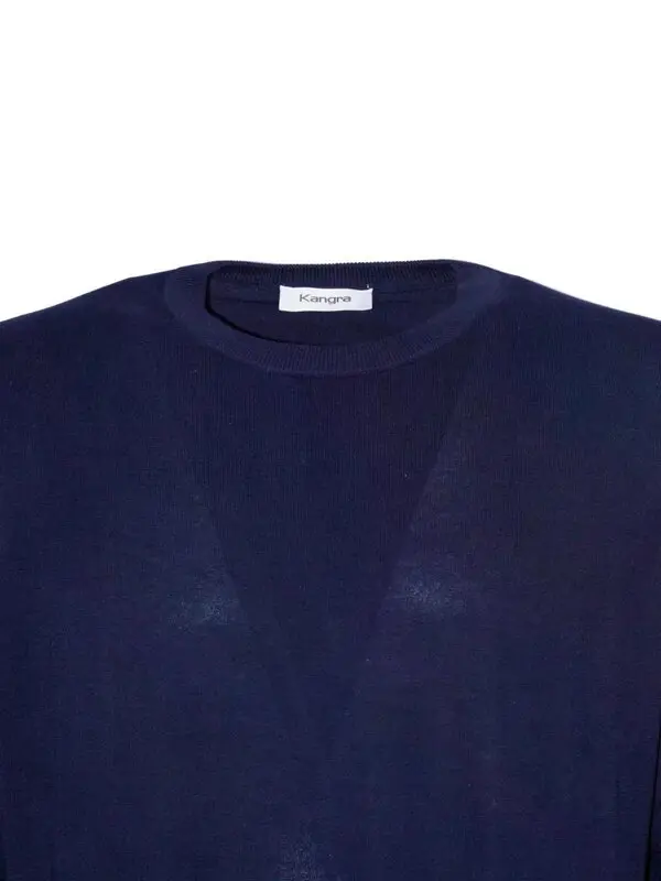KANGRA Ribbed-trim Sweater