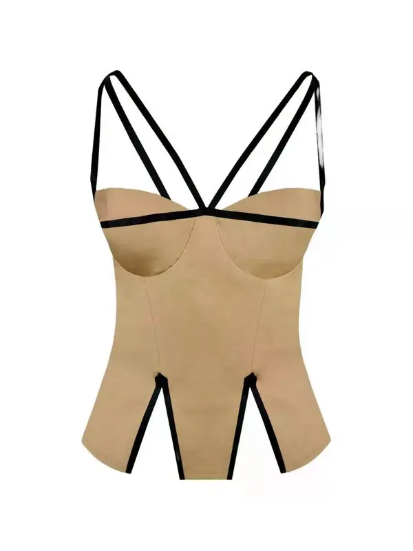 CONTESSA MILLS Madeleine Top - Neutrals