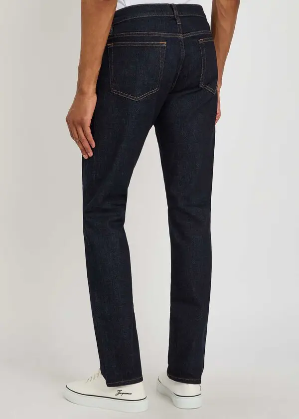 FRAME Slim-leg Jeans - Dark Blue