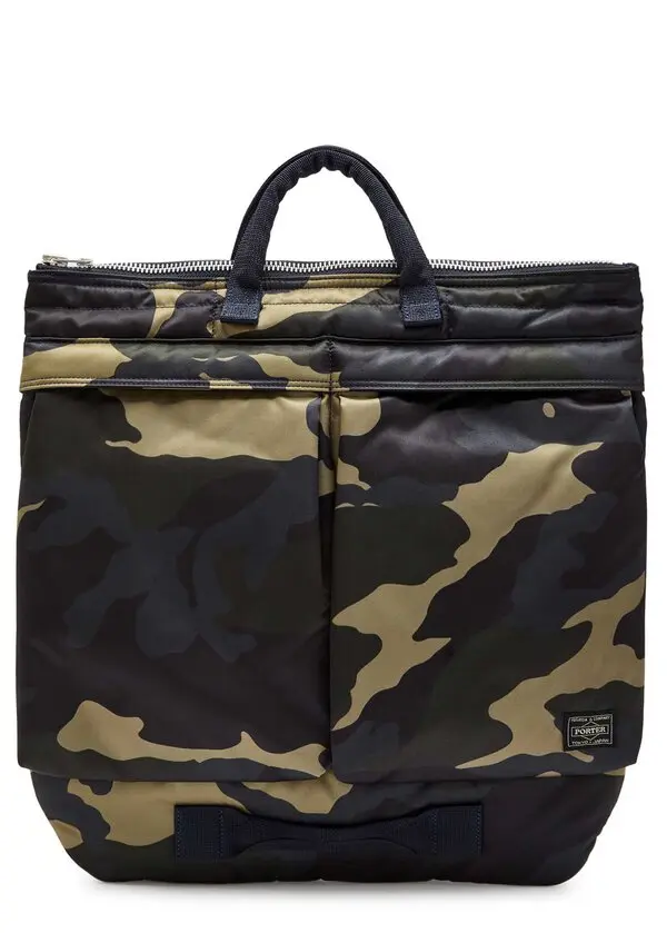 PORTER Counter Shade Camouflage Padded Helmet Bag - Khaki