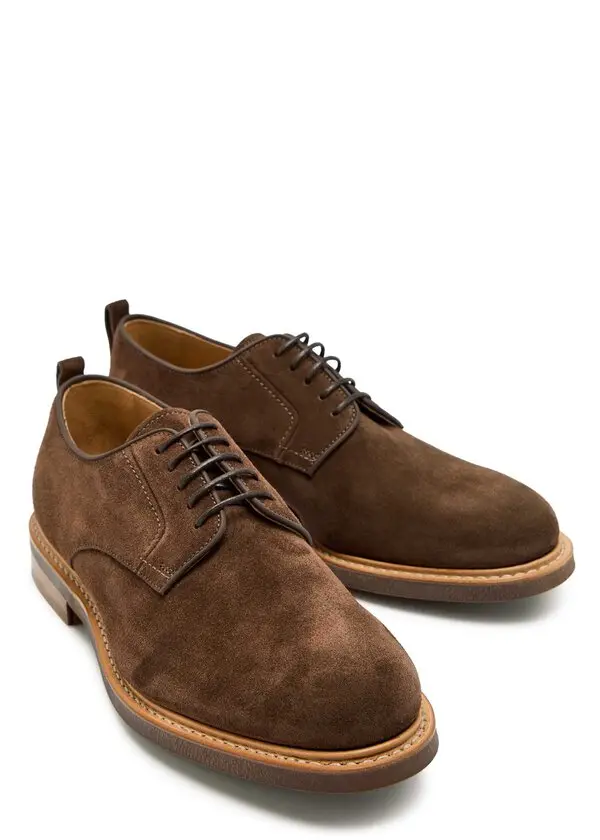 Church's Pentire 2.0 Suede Derby Shoes - Brown