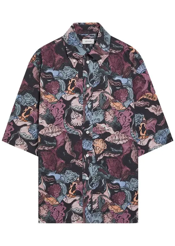 LEMAIRE Cotton Shirt - Black