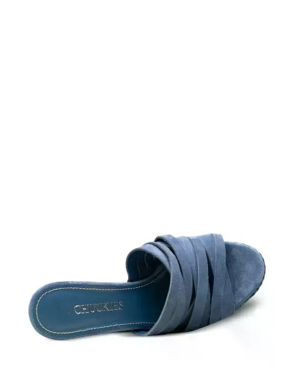 CHUCKIES Strappy Heeled Espadrilles